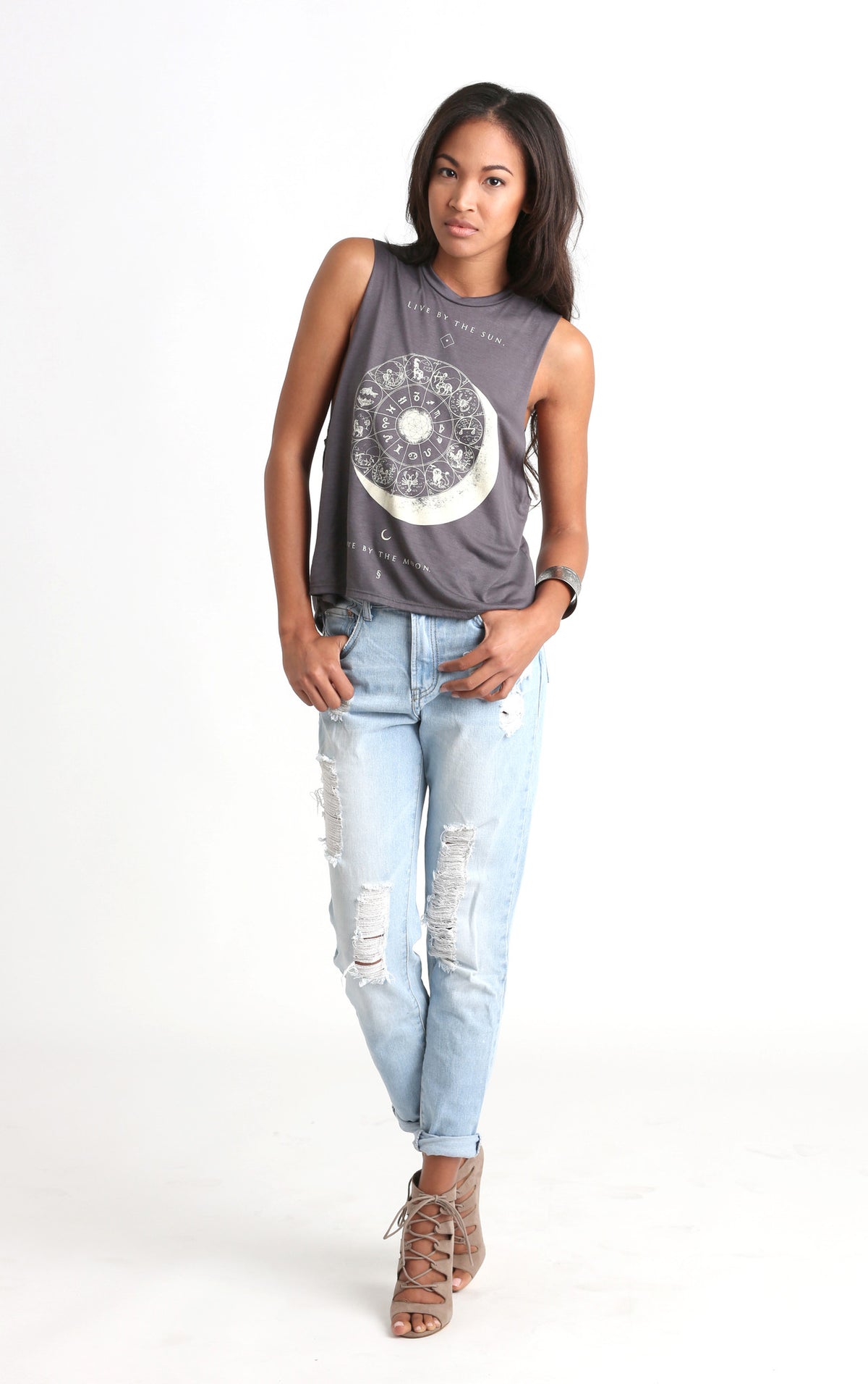 Eclipse Sleeveless by NEOCLASSICS Original Artwork made in LA